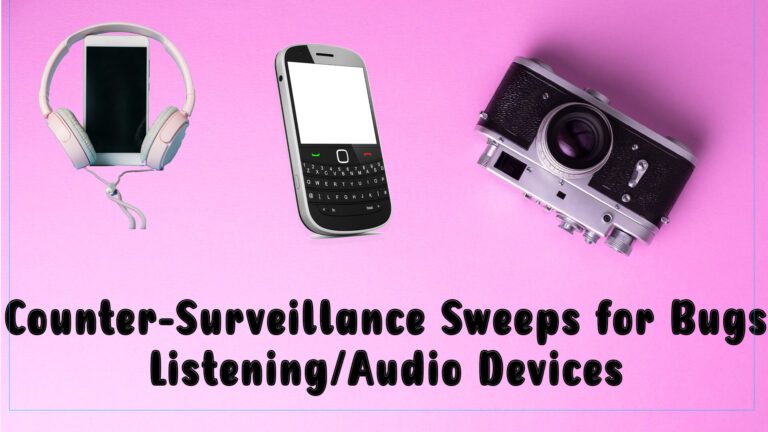 Counter Surveillance Sweeps For Bugs OK Private Investigations